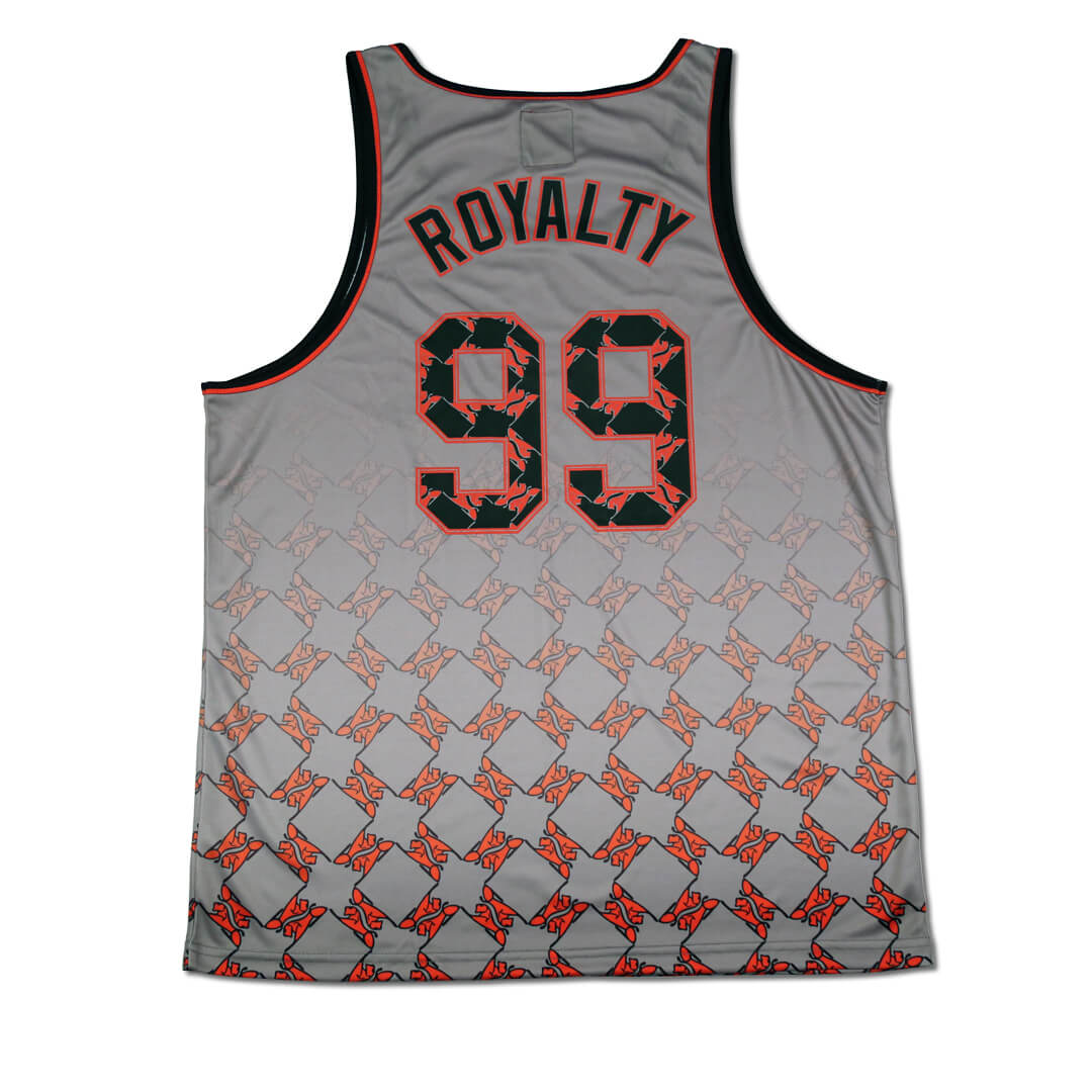 Gray Basketball Jersey | Regent Royalty®